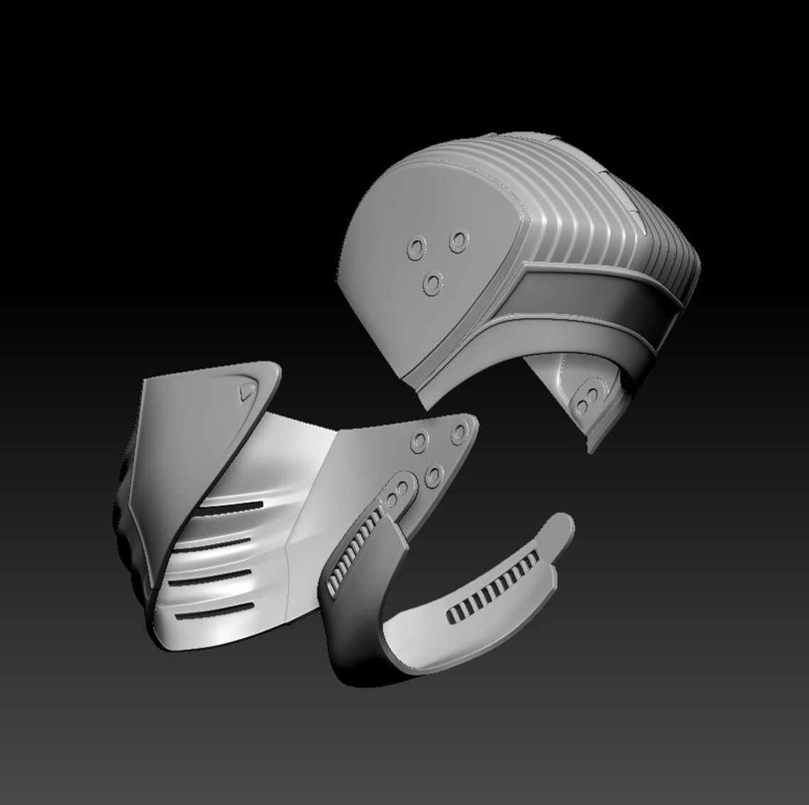Inquisitor Marrok Helmet 3D Printing STL Files - Etsy