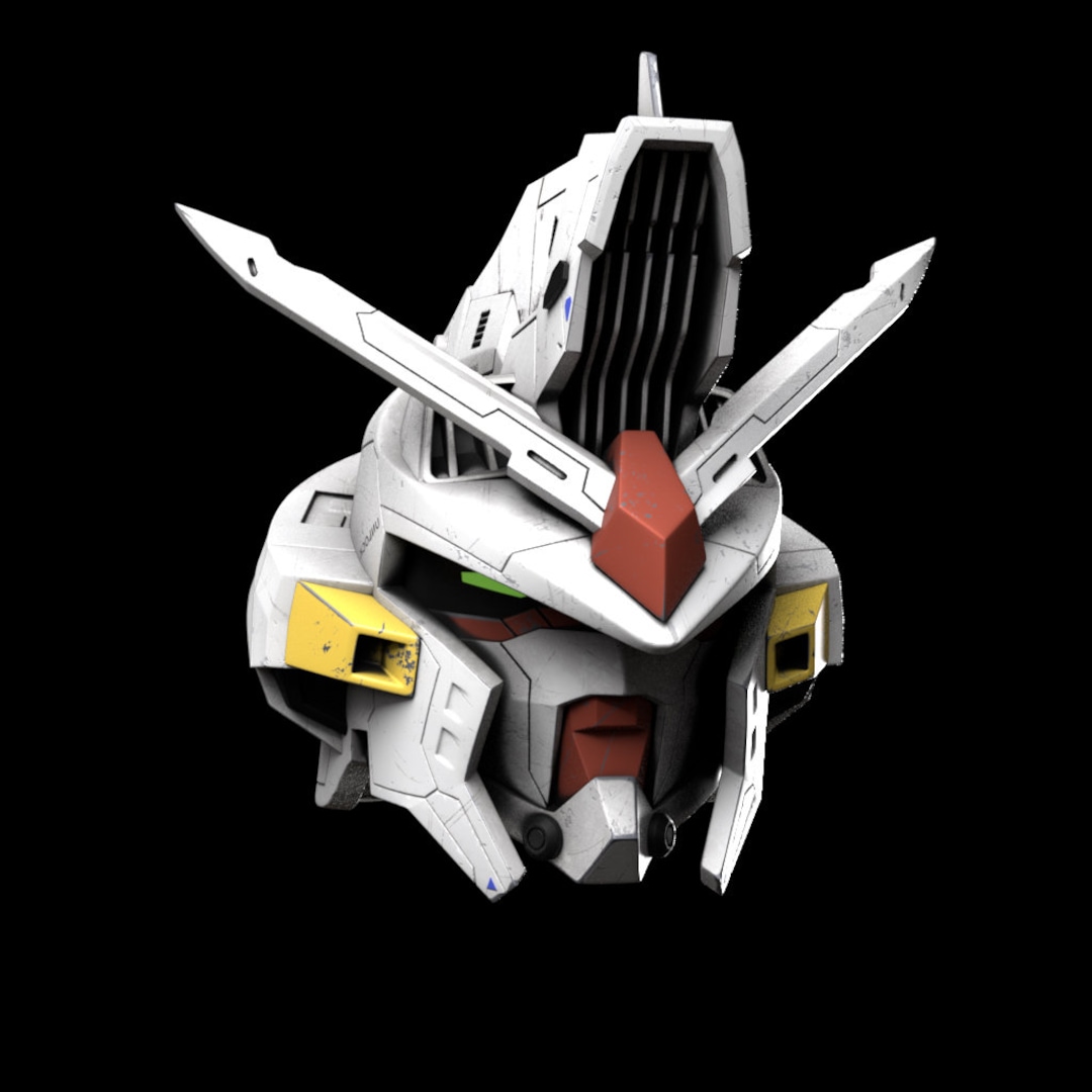 Gundam GP02 Helmet 3D Printing STL Files - Etsy