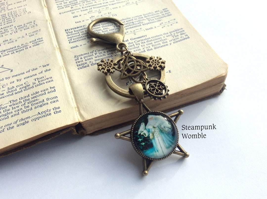 Pagan Keyring, Old Man Winter, Yule Gift for a Witch, Winter Solstice ...