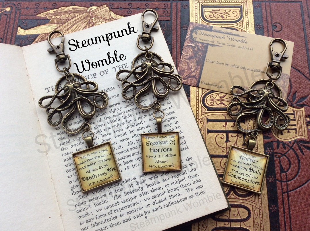 Lovecraft Keychain, Call of Cthulhu RPG Accessories, Ex Oblivione ...
