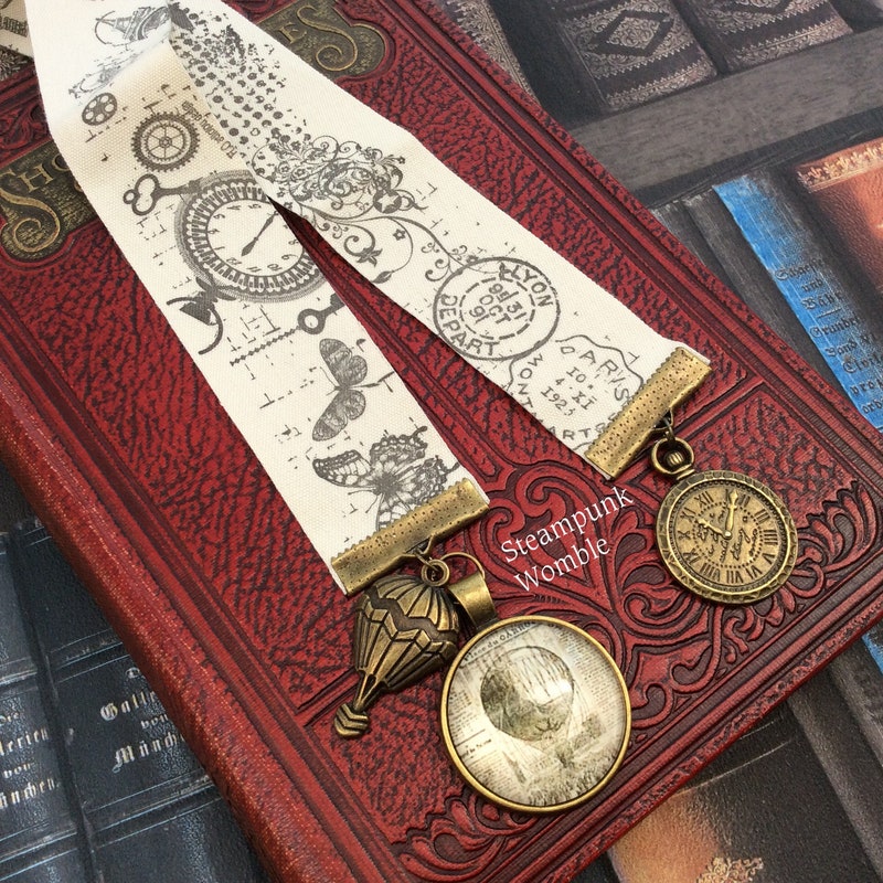 Ribbon Bookmarks - Etsy