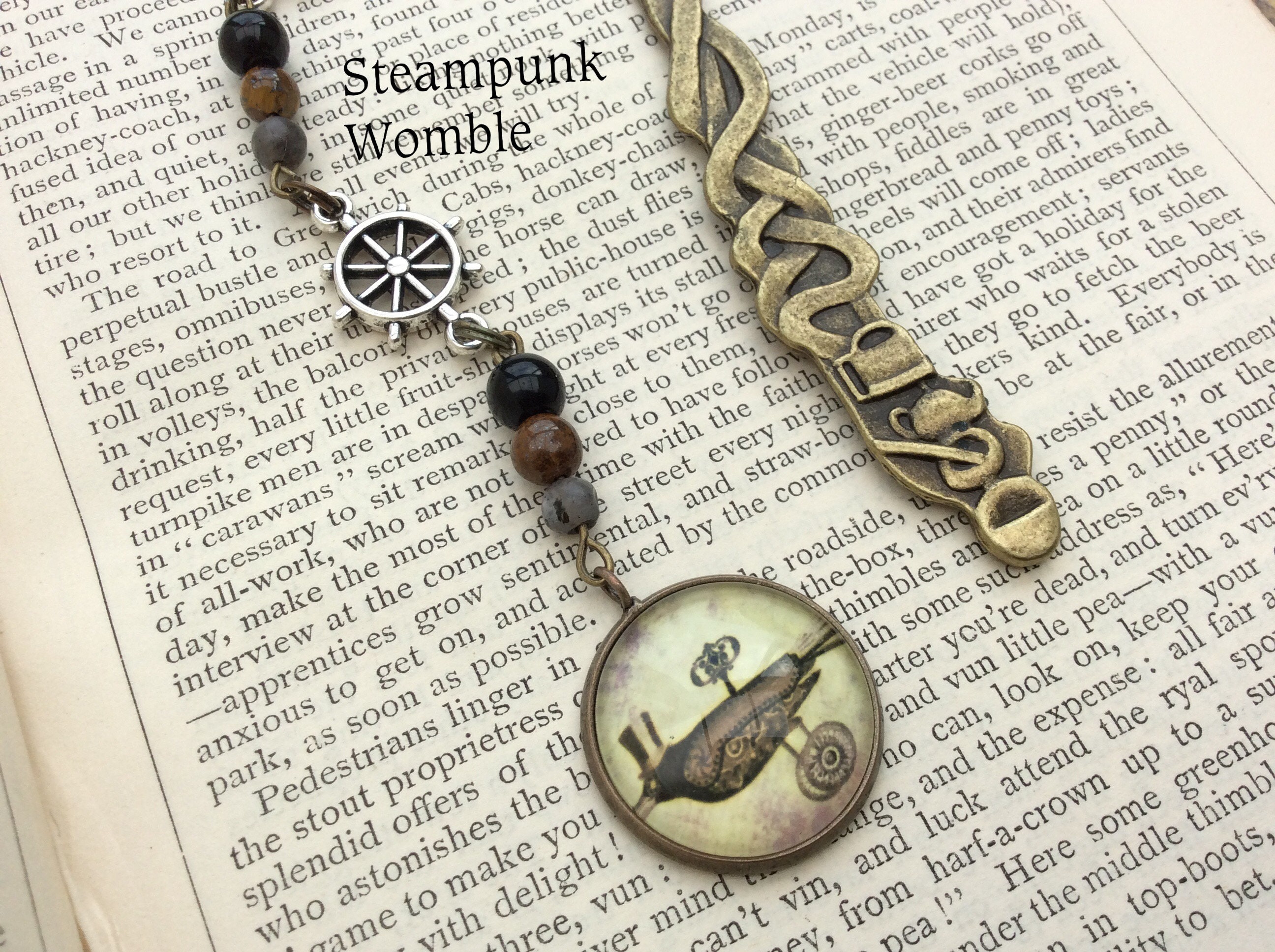 Steampunk Bookmarks Steampunk Bird Metal Bookmark Bird - Etsy