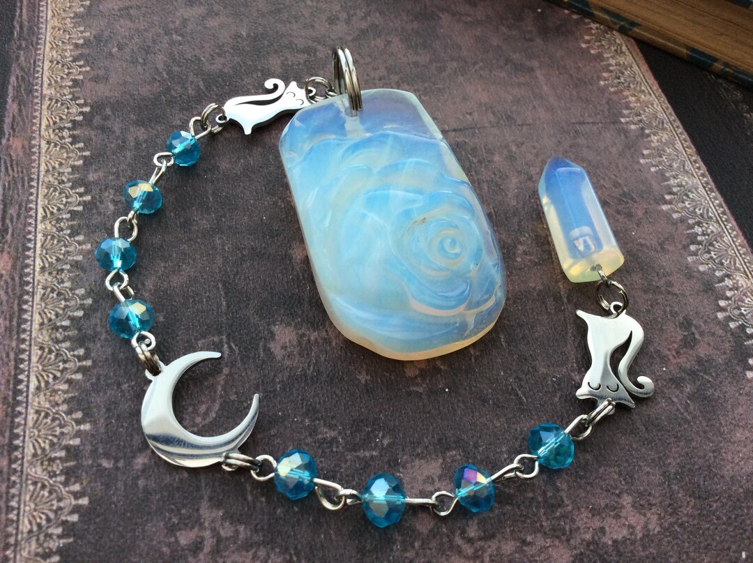 Cat Pendulum, Opalite Pendulum, Witch Friend, Scrying Tools, Cat ...