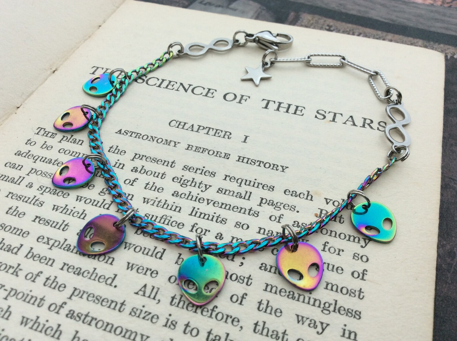 Alien Bracelet, Sci Fi Gifts, One of a Kind Bracelet, Space Lover ...