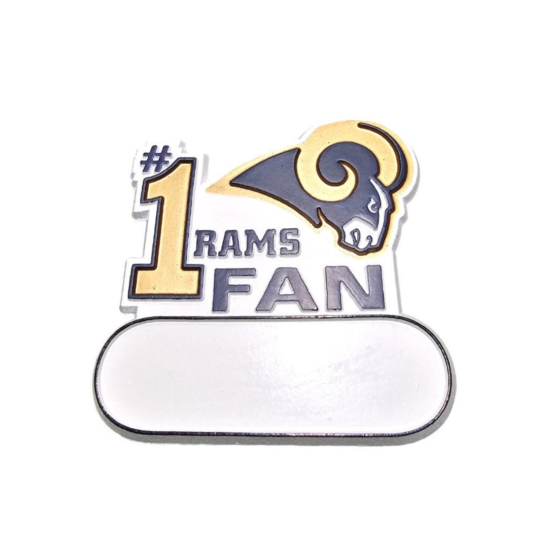 Los Angeles Rams Magnet 1 Rams Fan Size: 3 by 3 New - Etsy