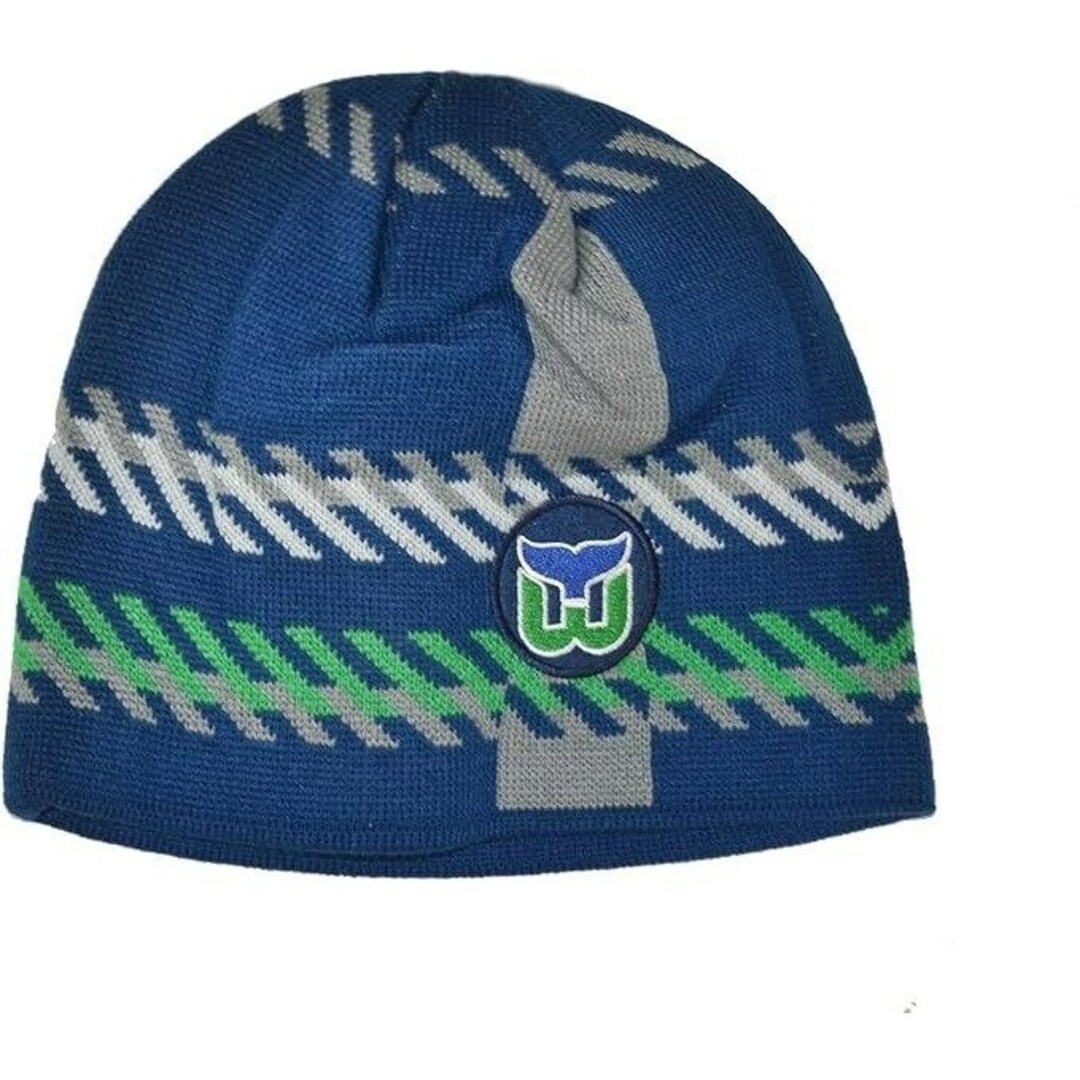 Hartford Whalers NHL Cuffless Team Colors Knit Beanie Hat Old Time ...