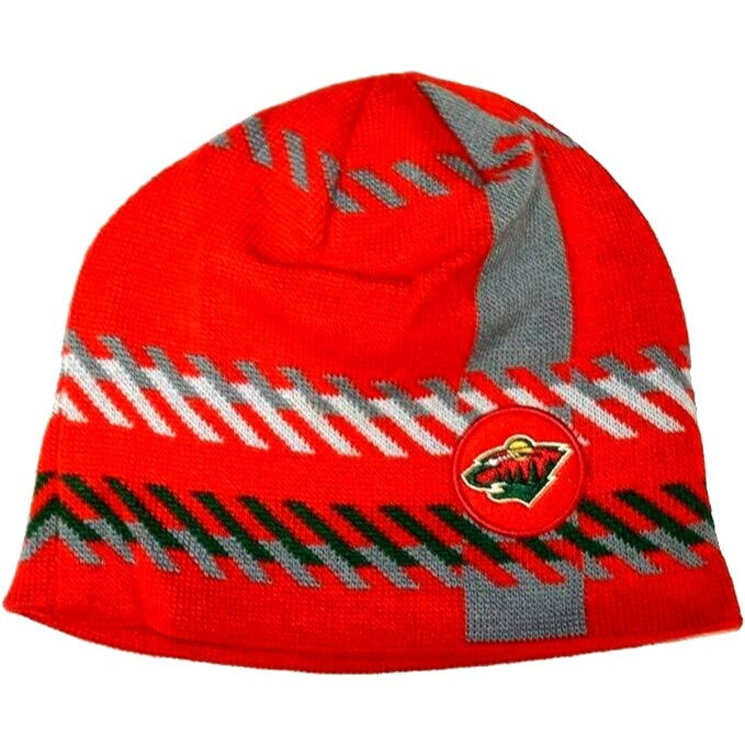 Minnesota Wild NHL Team Colors Knit Beanie Hat Old Time Hockey ...