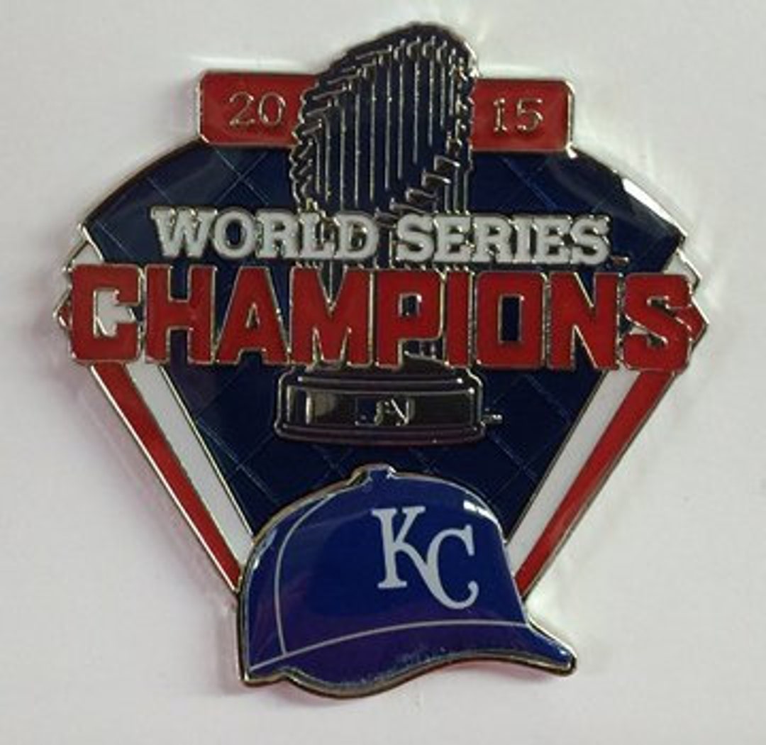 MLB Lapel Pin 2015 KC Kansas City Royals World Series Champions Lapel ...