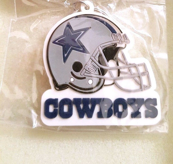 DALLAS Cowboys Keychain Keyring Helmet NFL Soft Rubber Key Tag | Etsy