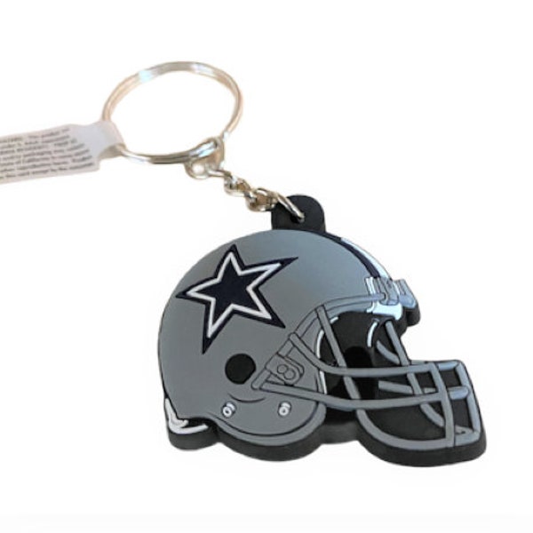 Dallas Cowboys Helmet Keychain - Etsy