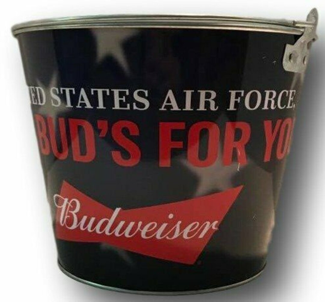 Budweiser SALUTES Military Beer Bucket Folds of Honor Foundation - Air ...