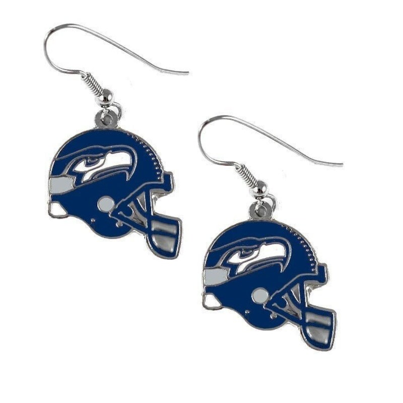 Seahawk Earrings - Etsy
