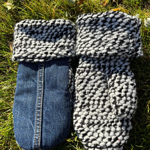Mittens Recycled Sweater - Etsy
