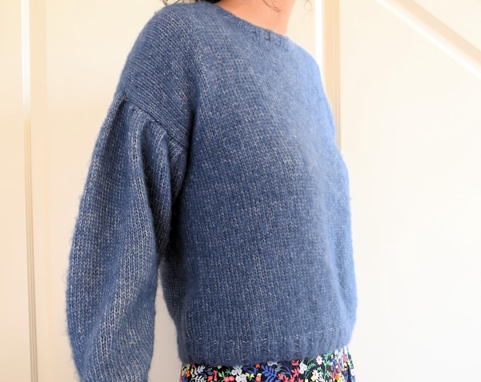 Chunky Knit Jumper Pattern: the Sunday Brunch, Beginner Friendly (PDF ...