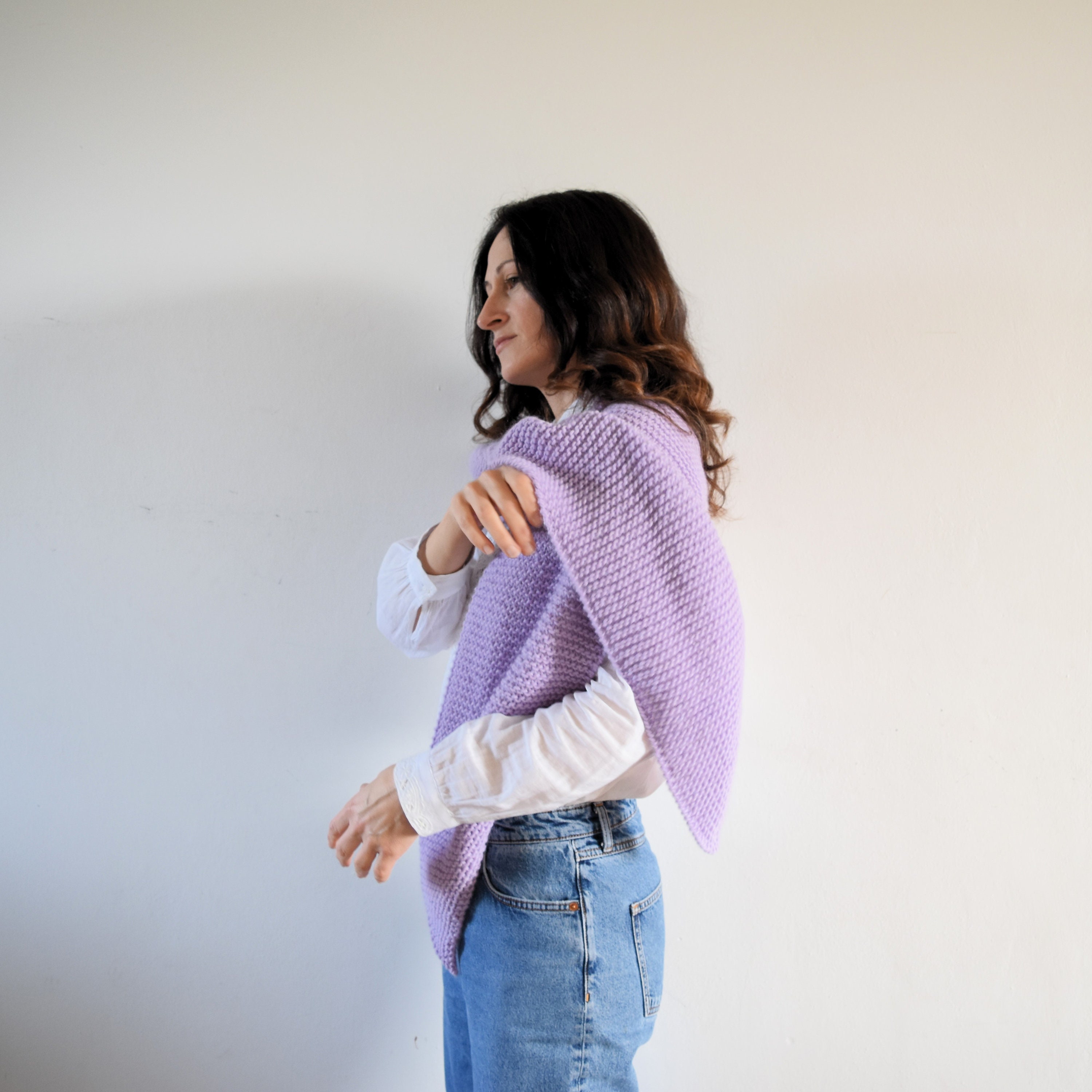 Tribeca Scarf Knitting Pattern: Beginner Friendly (english and Italian ...