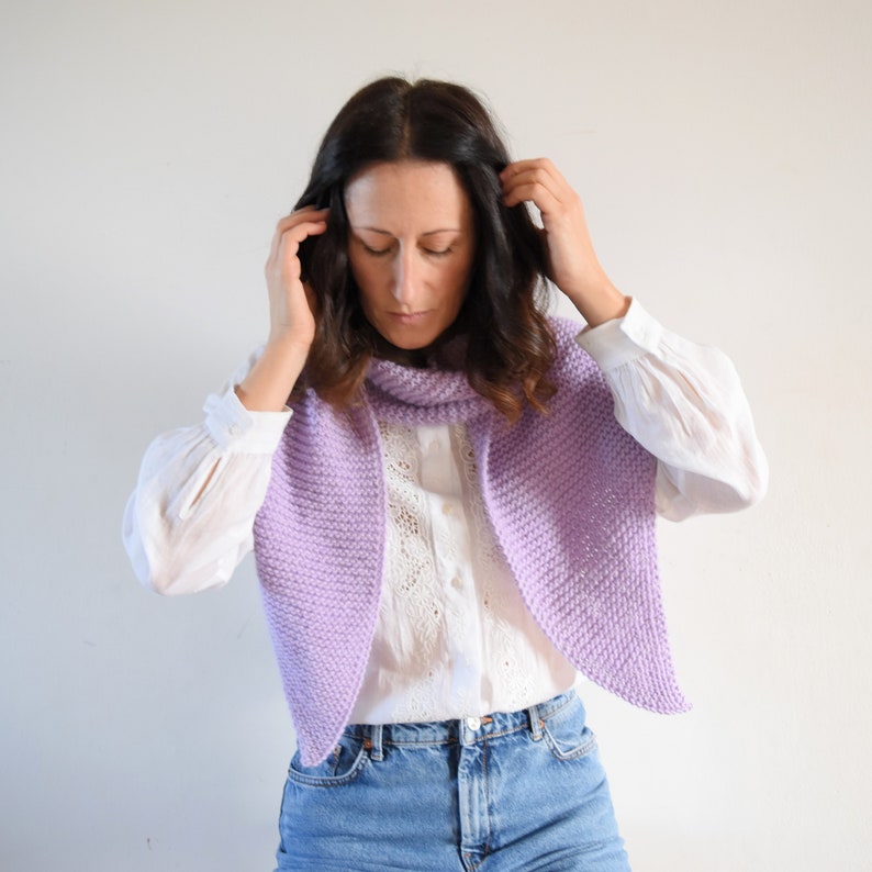 Tribeca Scarf Knitting Pattern: Beginner Friendly (english and Italian ...