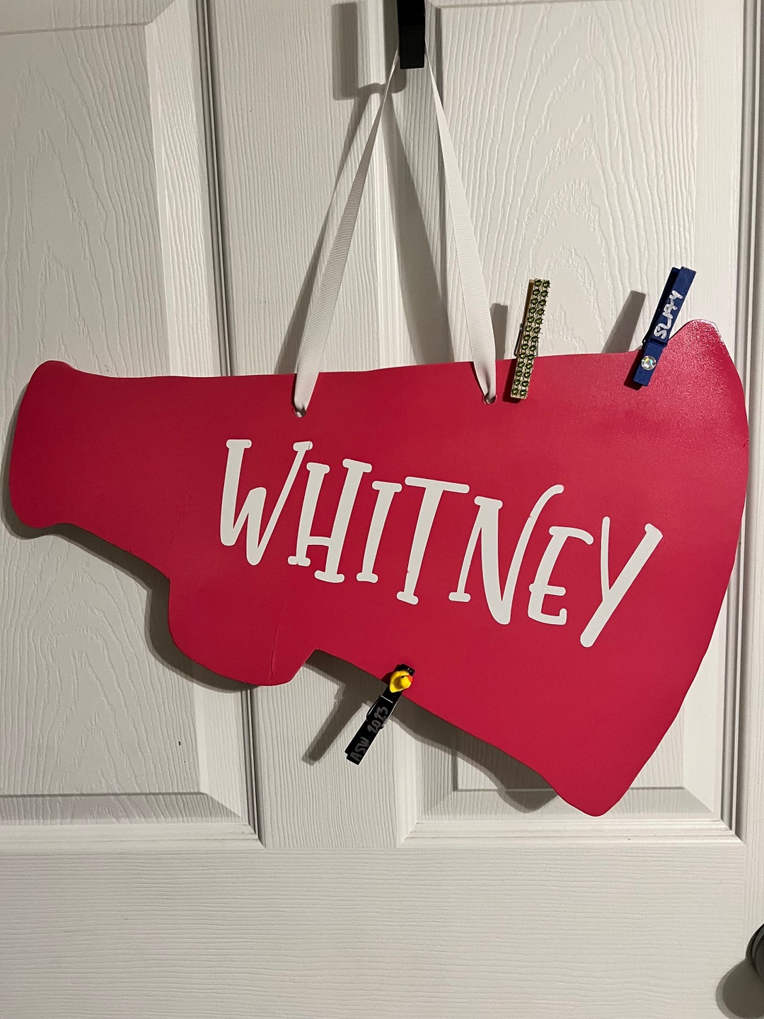 Megaphone Cheer Pin Holder - Etsy