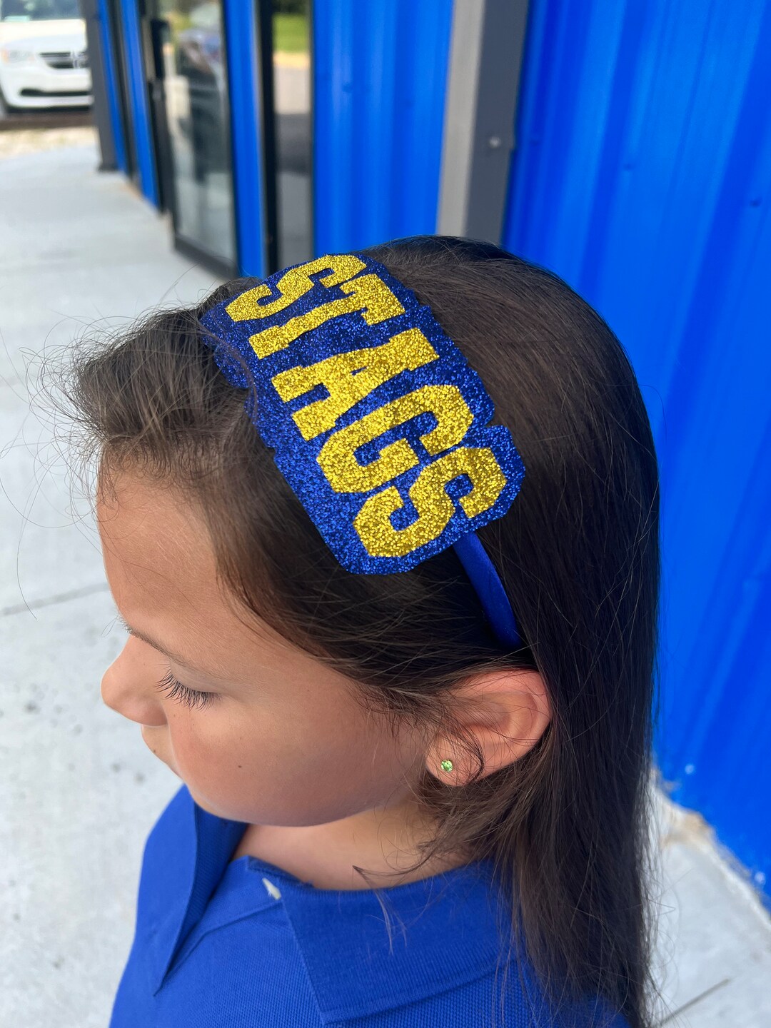 Cheer Dance Volleyball Soccer Glitter Headband - Etsy