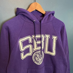 Vintage 80s Southwest Baptist University Missouri Hoodie Size Medium USA - Etsy