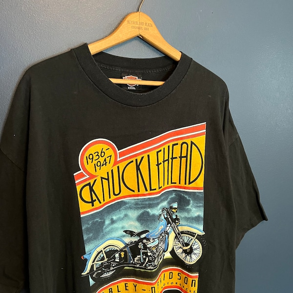 Harley Knucklehead T Shirt - Etsy