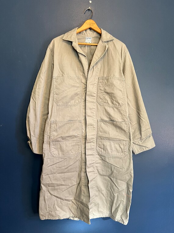 Vintage 40’s Gopfor Johnson Uniform Sanforized Work J… - Gem