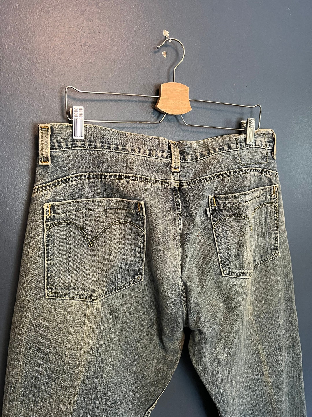 Vintage Y2K Levis Silver Tab Boot Cut Denim Jeans Size 36/32 - Etsy