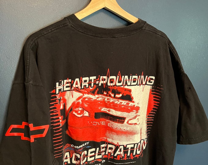 Vintage 90s NASCAR Chevy Racing T Shirt Tee Size 2XL - Etsy