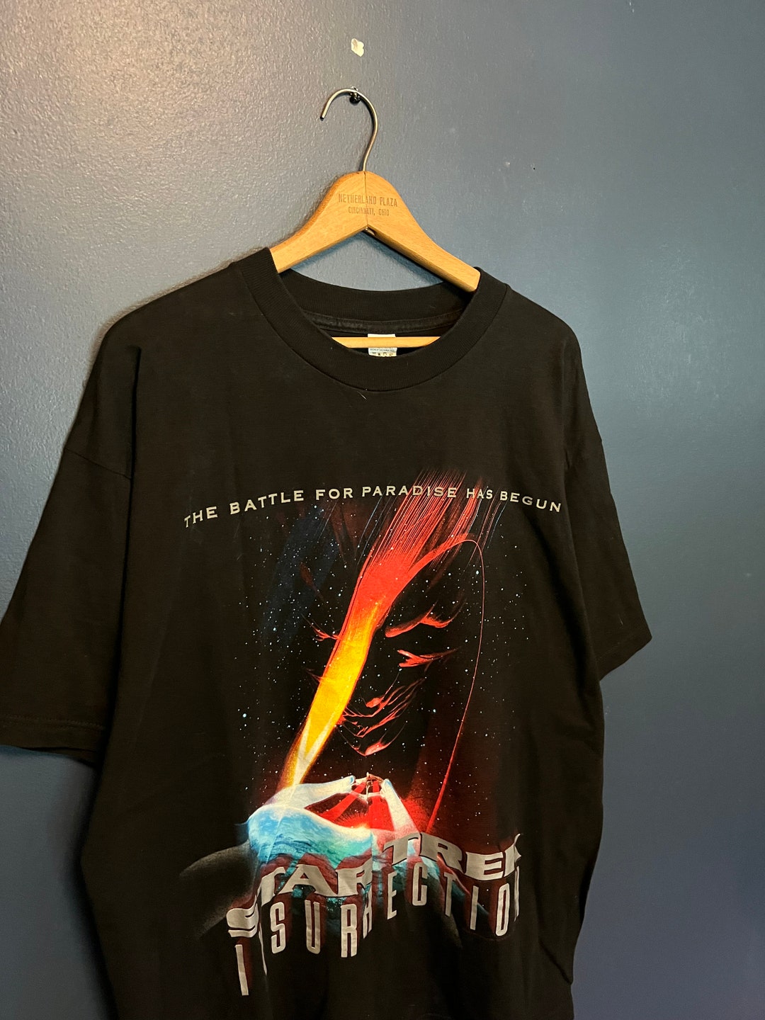 Vintage 90s Star Trek Insurrection T Shirt Tee Size XL - Etsy