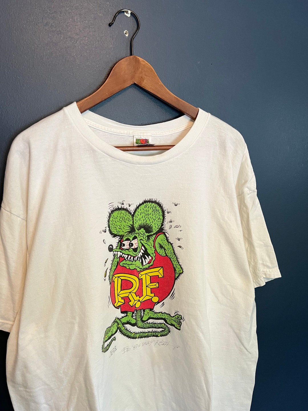 Vintage 90s Rat Fink Ed Big Daddy Roth T Shirt Tee Size XXL - Etsy Canada