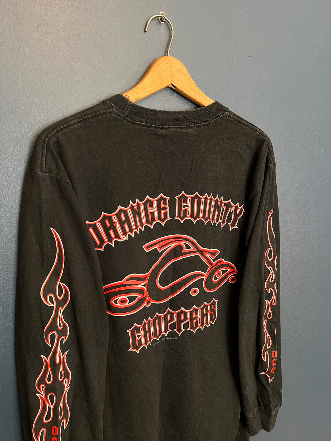Vintage Y2K Orange County Choppers Motorcycles Long Sleeve - Etsy