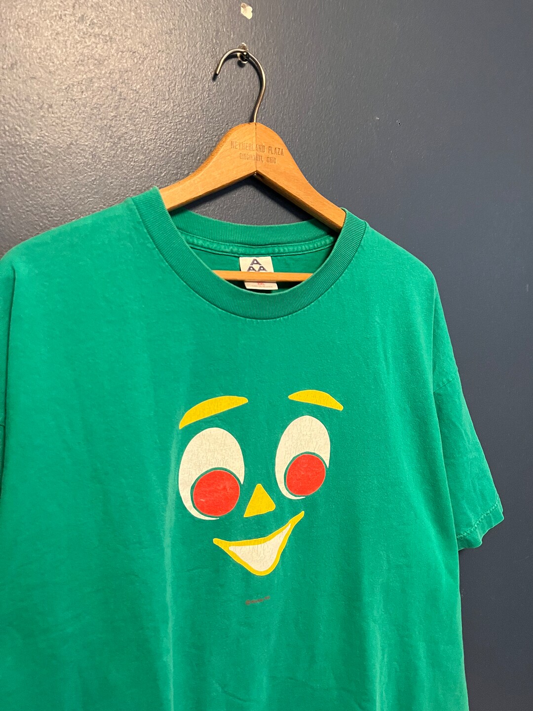 Vintage 90s Gumby Face Tee Size XXL - Etsy