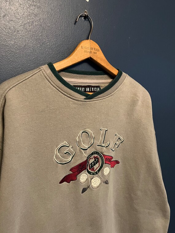 vintage 1990s golf crewneck - Gem