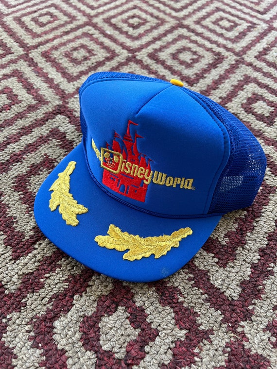 Vintage disney Trucker Snapback hat 1990s 80s R1 - Gem
