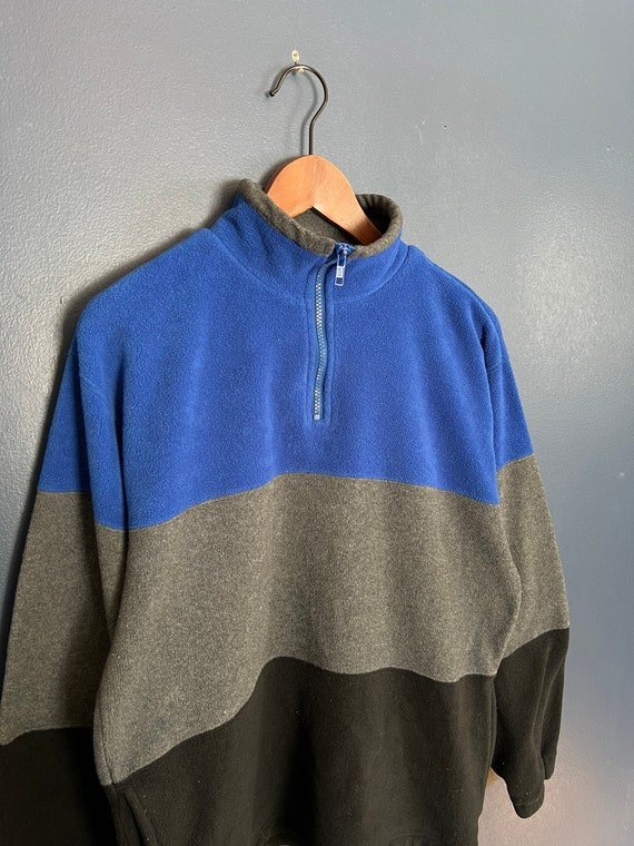 vintage y2k striped fleece - Gem