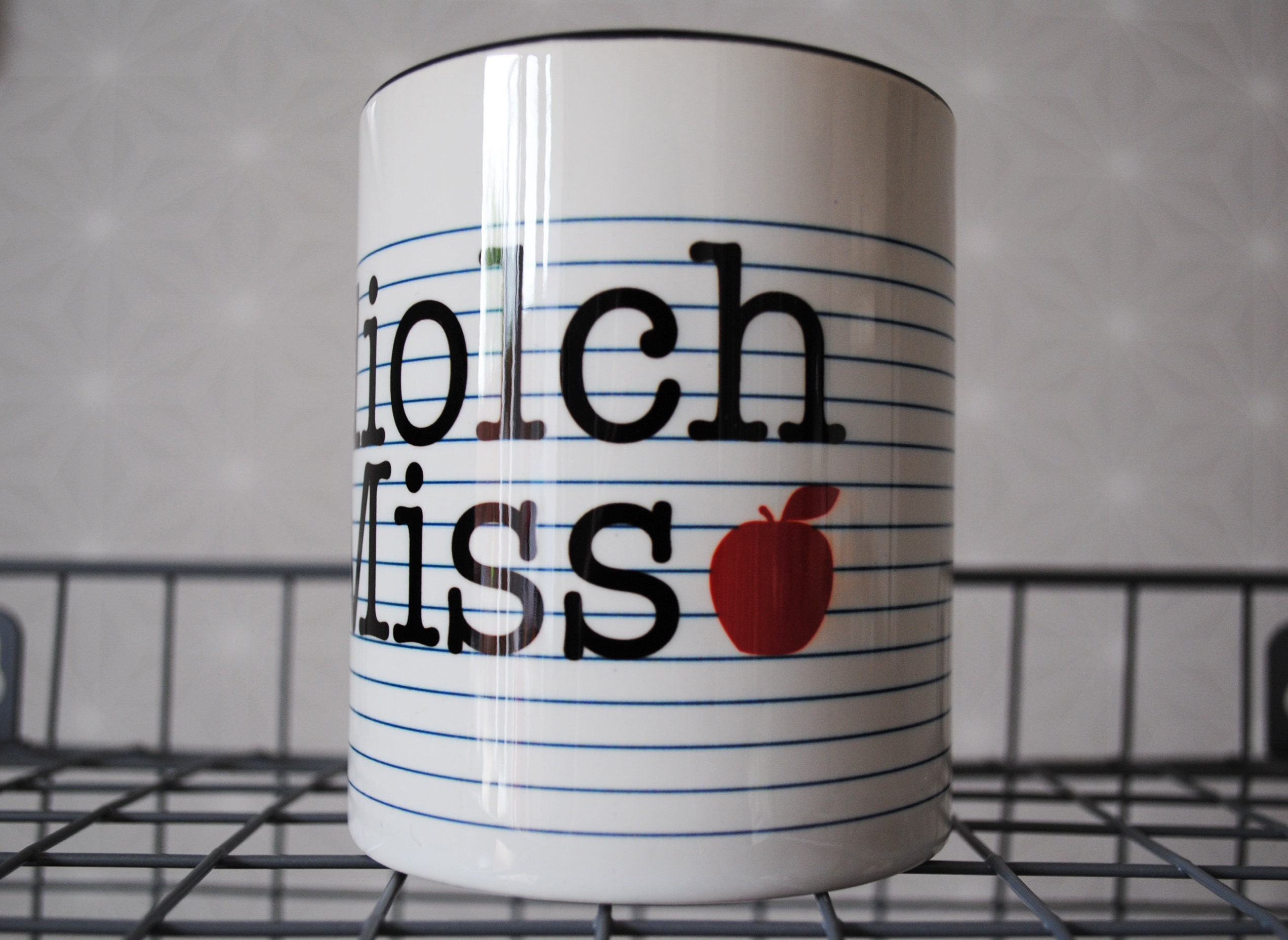 Mug Diolch Miss - Etsy