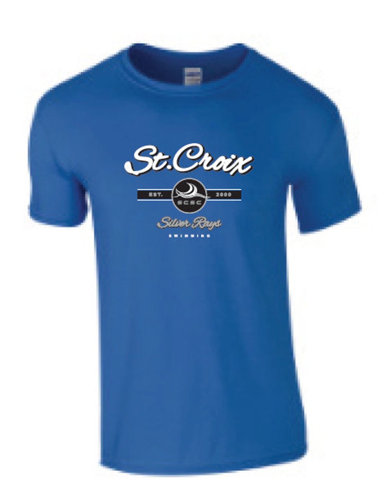 SCSC One Shirt, Saint Croix Swim Club, Coach Olga, ONE GILDAN Tee Shirt ...