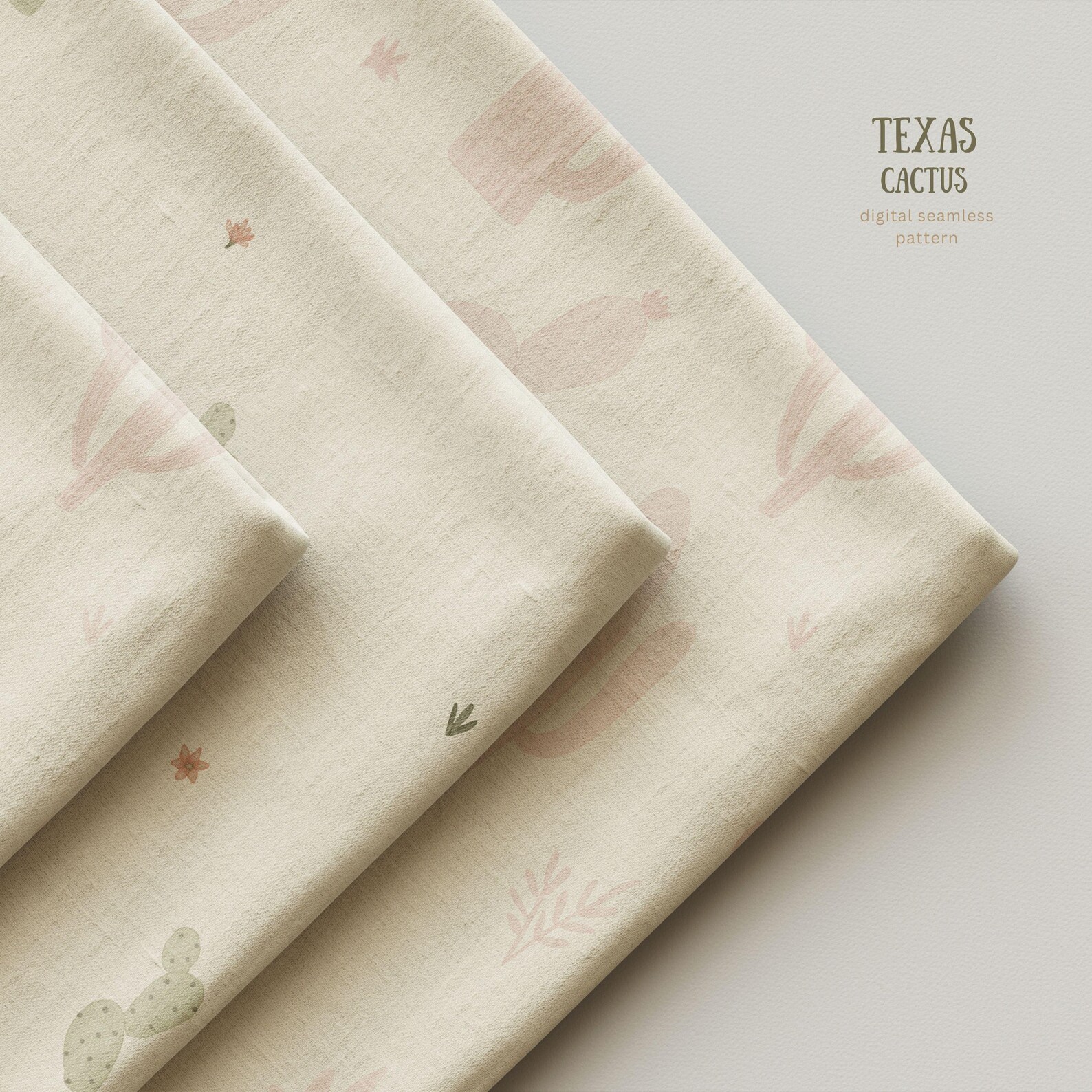 Watercolor Cactus Digital Paper Set, Texas Background, Wild West Cowboy ...