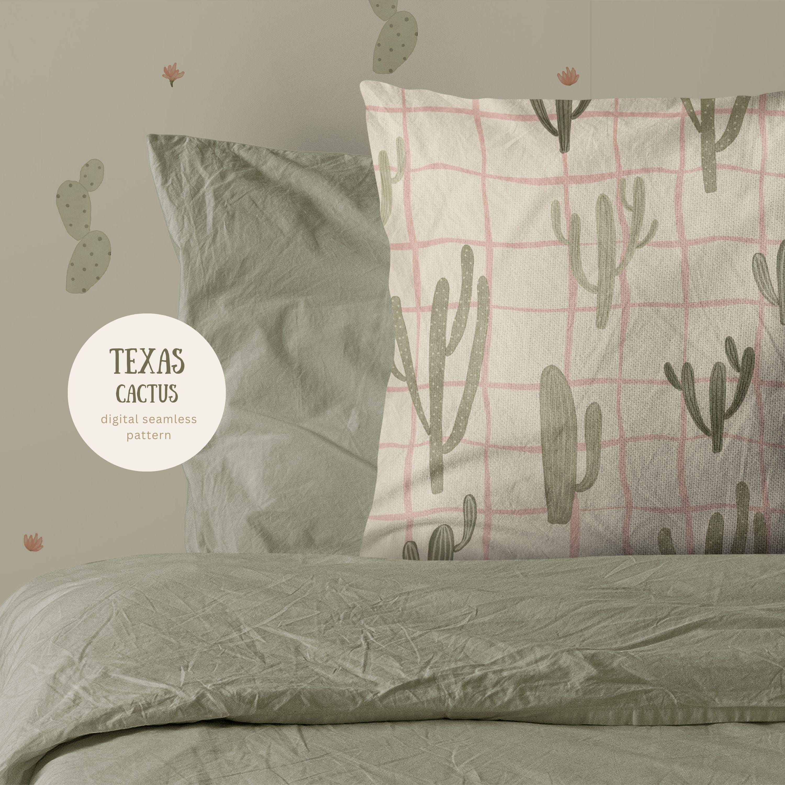 Watercolor Cactus Digital Paper Set, Texas Background, Wild West Cowboy ...