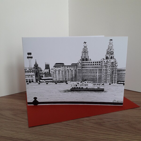 Liverpool Waterfront Print - Etsy UK