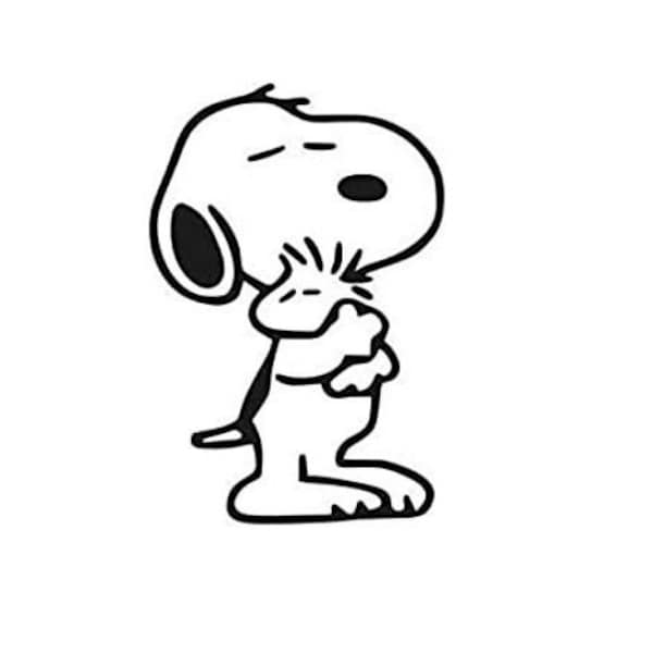 Snoopy Car Decal - Etsy