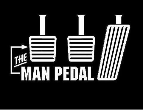 The Man Pedal Decal Good for Car Truck Laptop Window. Sticks | Etsy