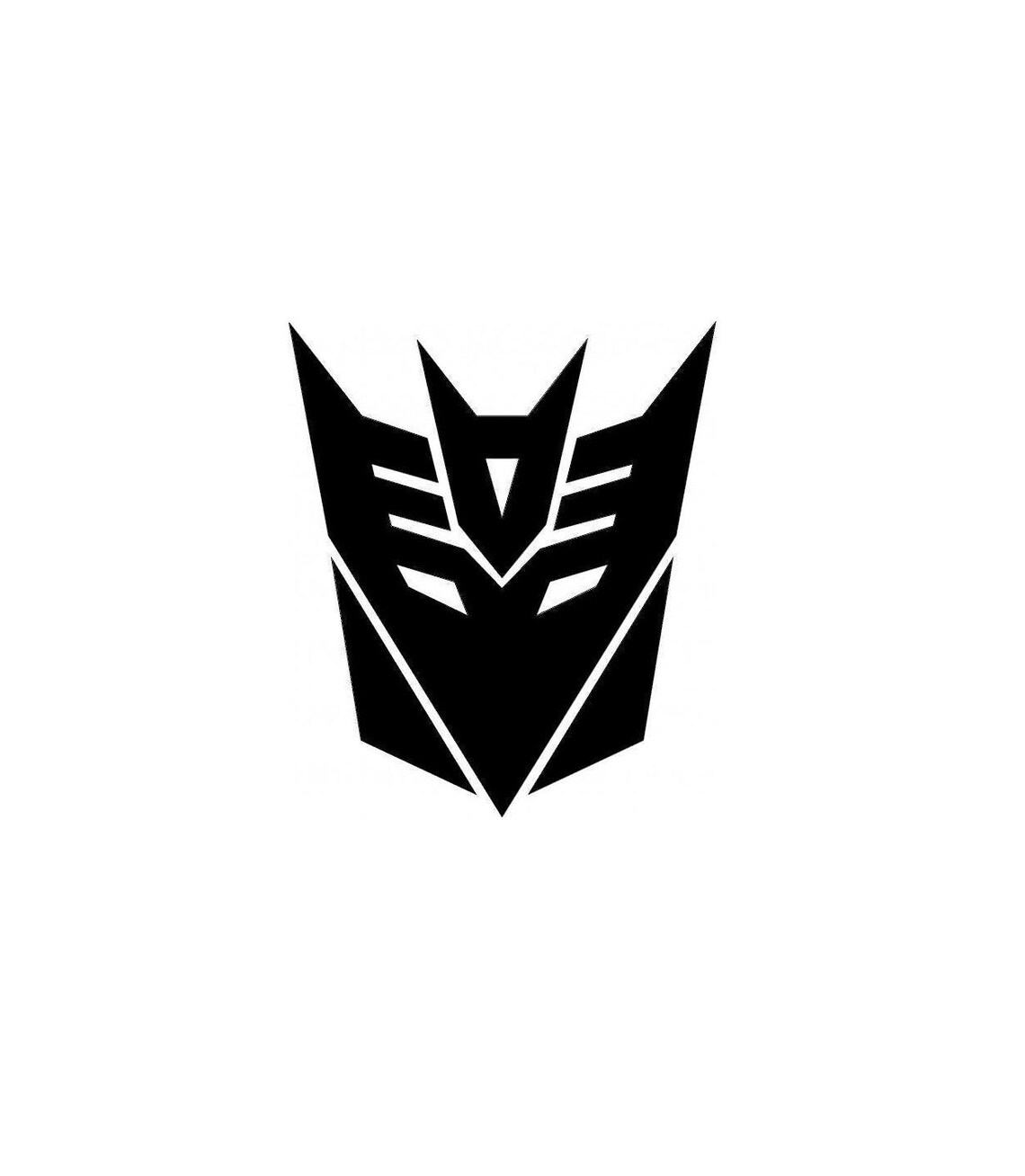 Decepticon Decal Good for Car Truck Laptop Window. Sticks to Any Clean ...