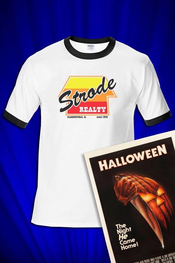 Strode Realty John Carpenters Halloween Retro Vintage RINGER - Etsy