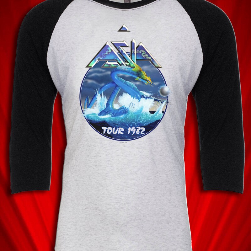 Asia band t shirts - Etsy.de