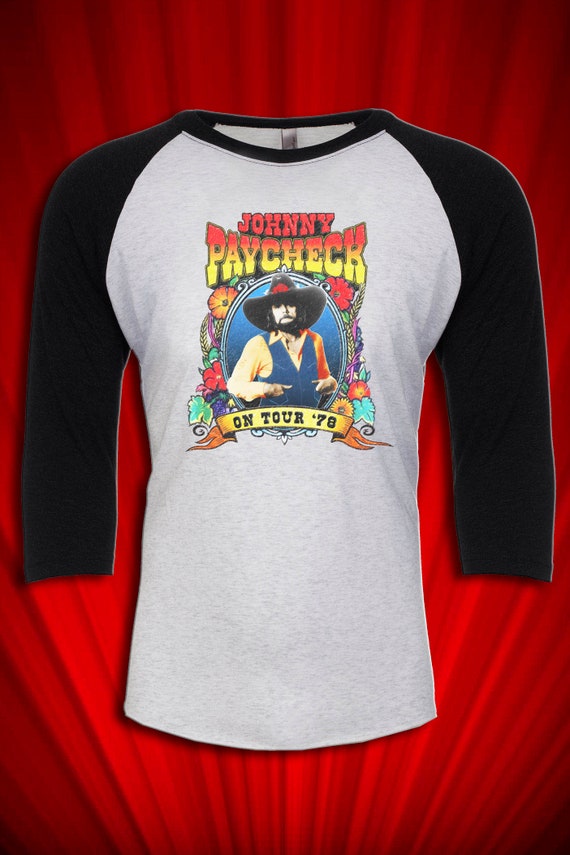 Johnny Paycheck 1978 Vintage Tour Concert Jersey FREE SHIPPING | Etsy