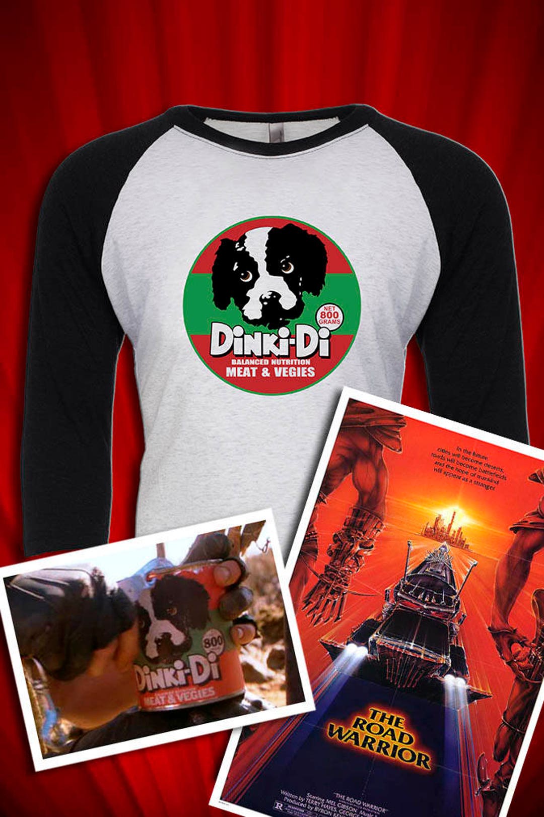 Dinki Di Dog Food the Road Warrior Mad Max Vintage Jersey - Etsy
