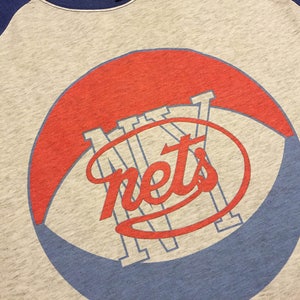 Ny Nets ABA Vintage Basketball Jersey FREE SHIPPING - Etsy