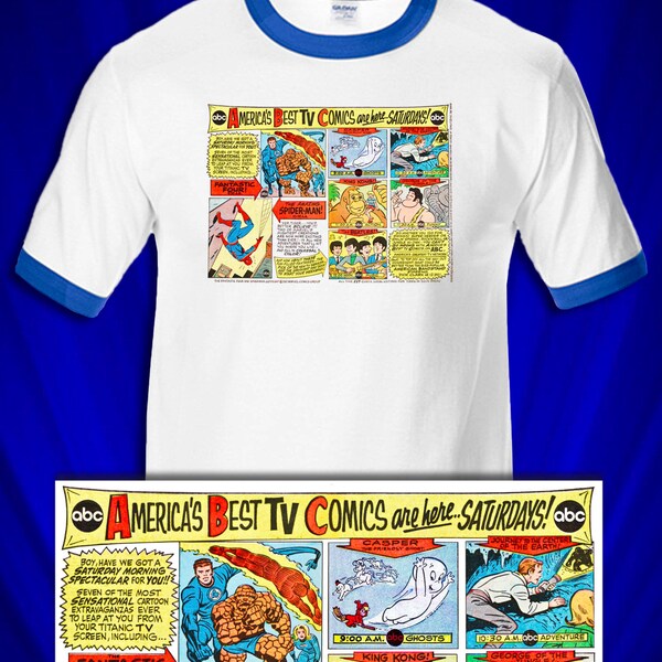 Saturday Morning Cartoon Shirt - Etsy