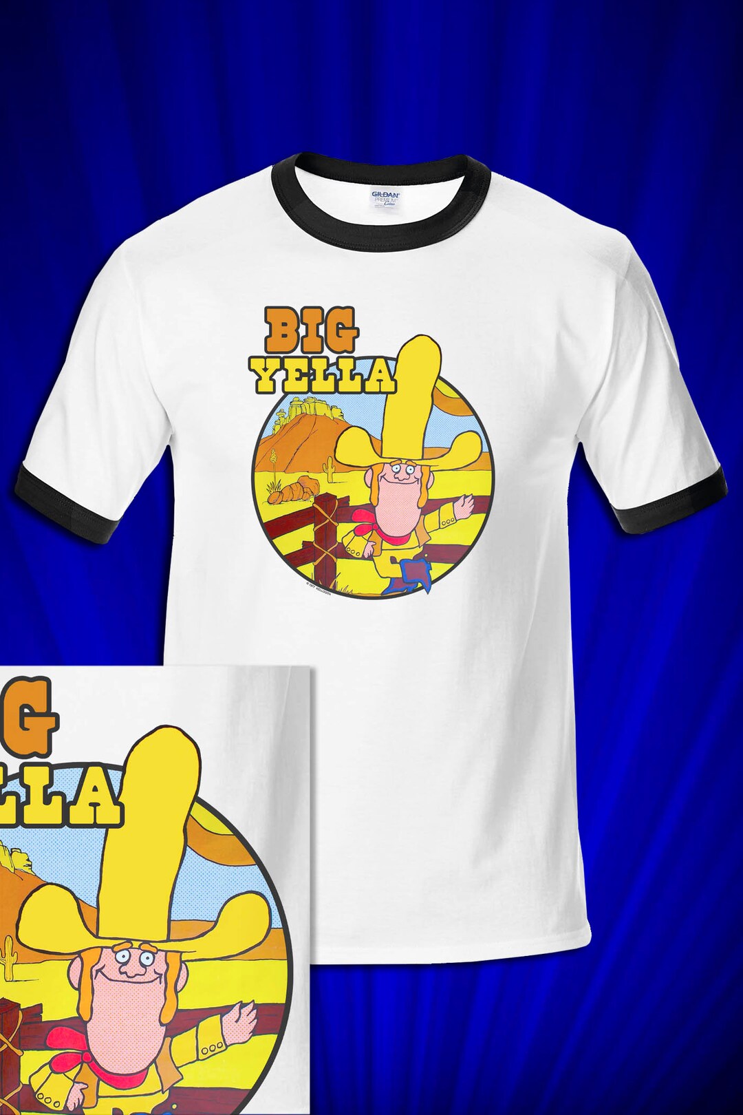 Big Yella Cereal 1970s Ringer T-SHIRT FREE Ship USA Saturday - Etsy