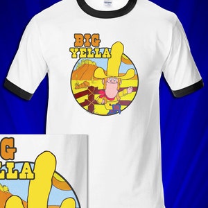 Big Yella Cereal 1970s Ringer T-SHIRT FREE Ship USA Saturday - Etsy